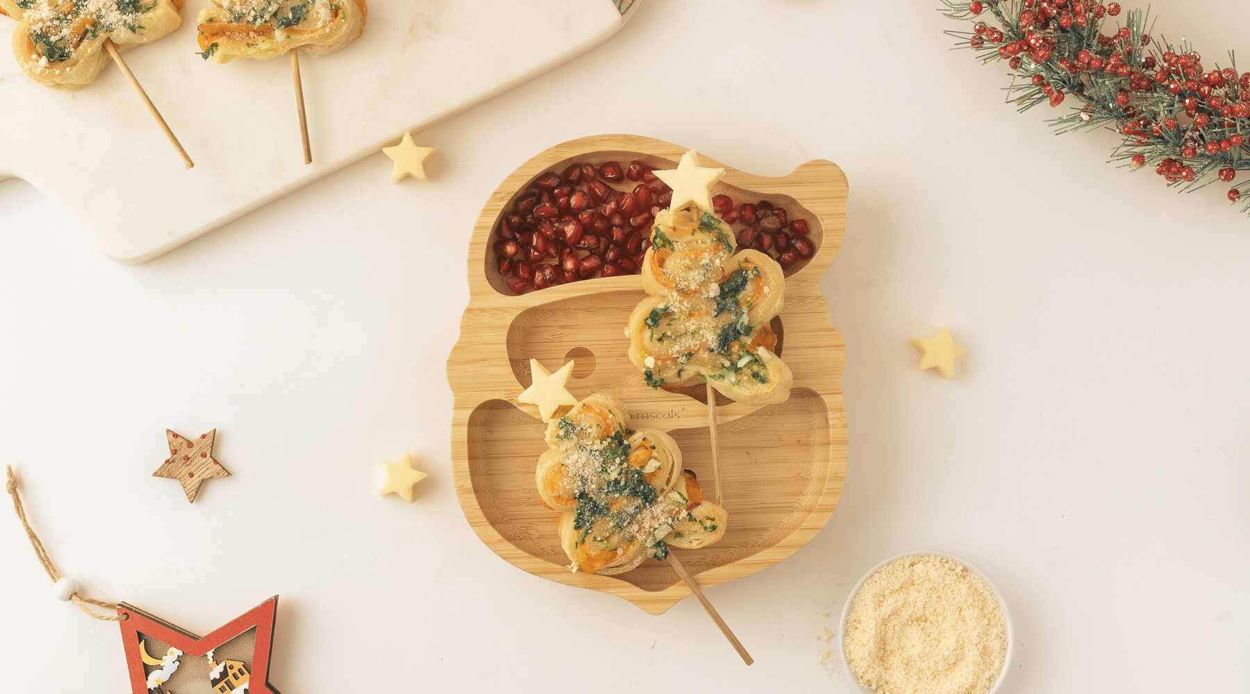 Festive Puff Pastry Turkey Trees - Perfect Finger Food for Holiday ...